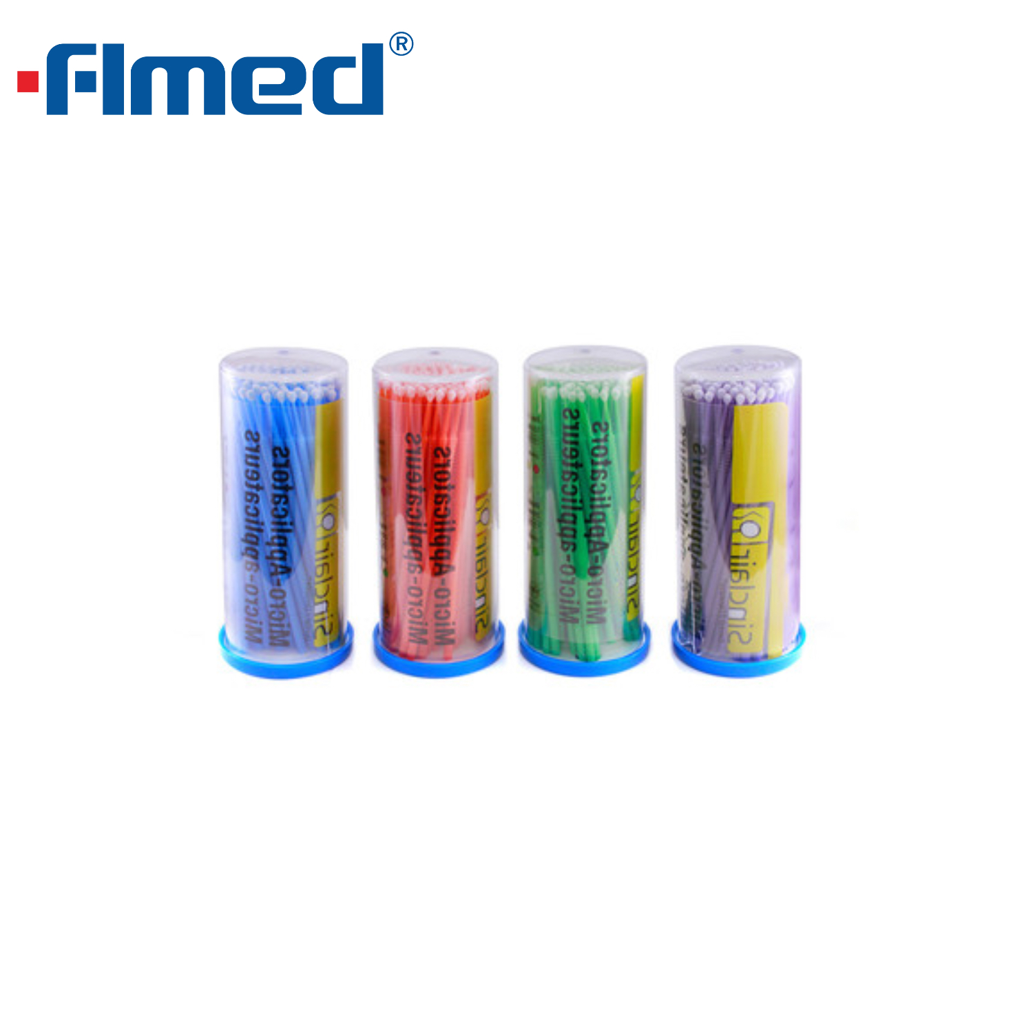 Micro-Applicators Regular 4x100 Blue/Green/Orange/Purple from China ...