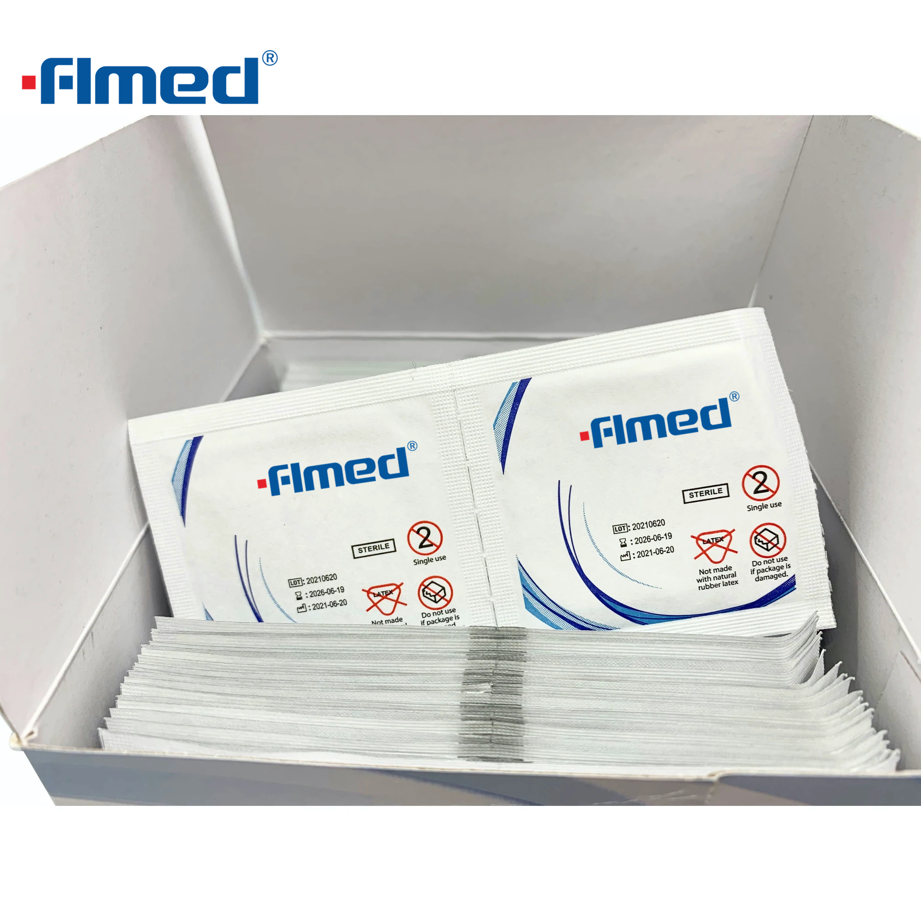 Mini Alcohol Swabs, 60 X 30mm, 70% Isopropyl Alcohol, 100 Packs Per Box ...