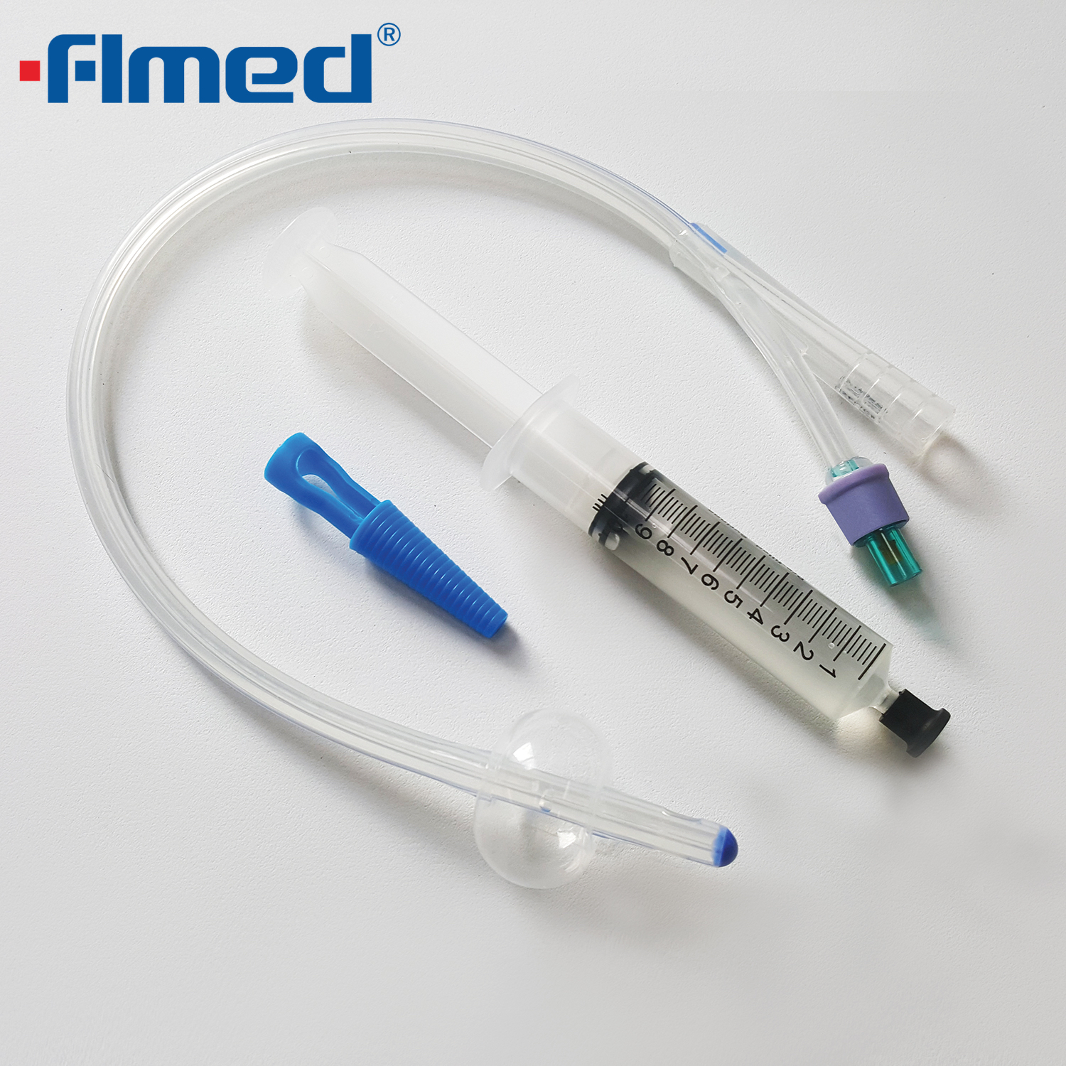 Silicone Foley Catheter with Temperature Probe from China manufacturer ...