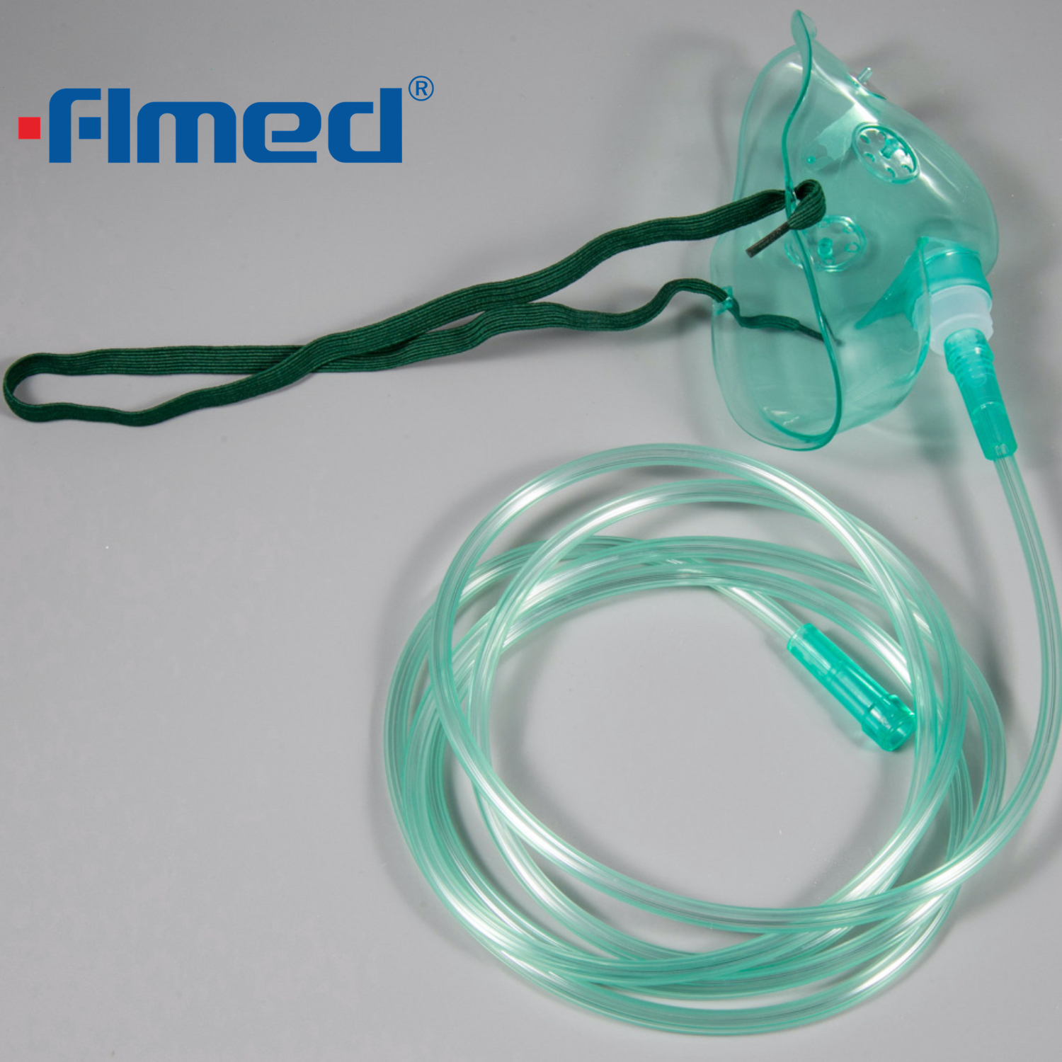 ADULT DISPOSABLE OXYGEN MASK, 7' TUBING from China manufacturer - Forlong Medical